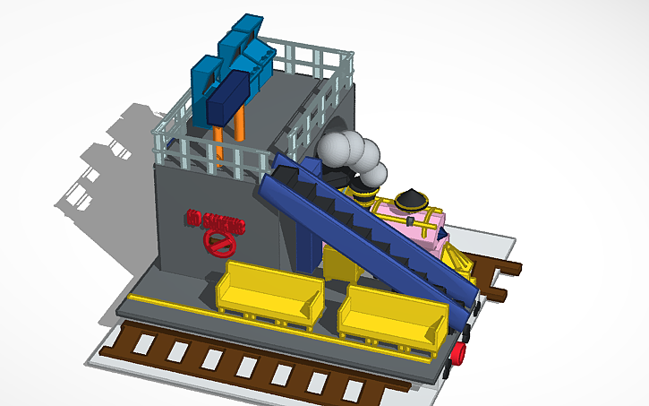 3D design Train - Tinkercad