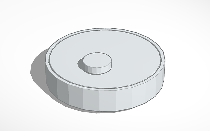 3D design Robo Vacuum Cleaner - Tinkercad