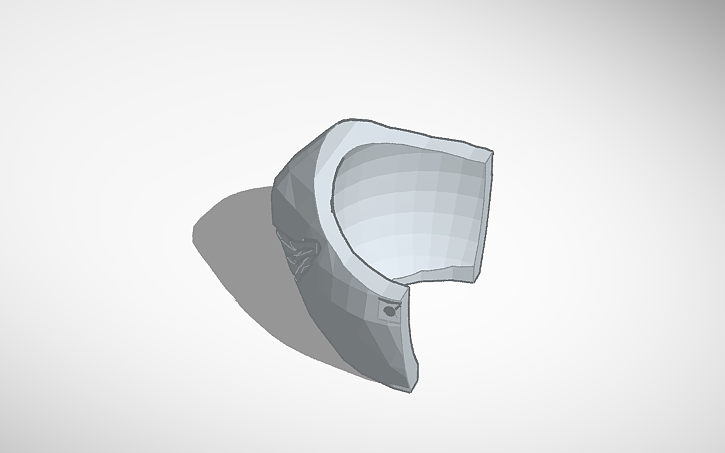 3D design Murder drones Mask - Tinkercad