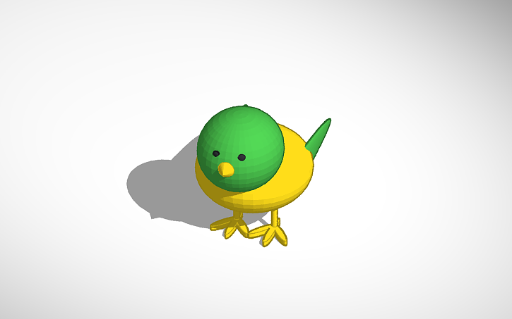 3D design ze bird | Tinkercad