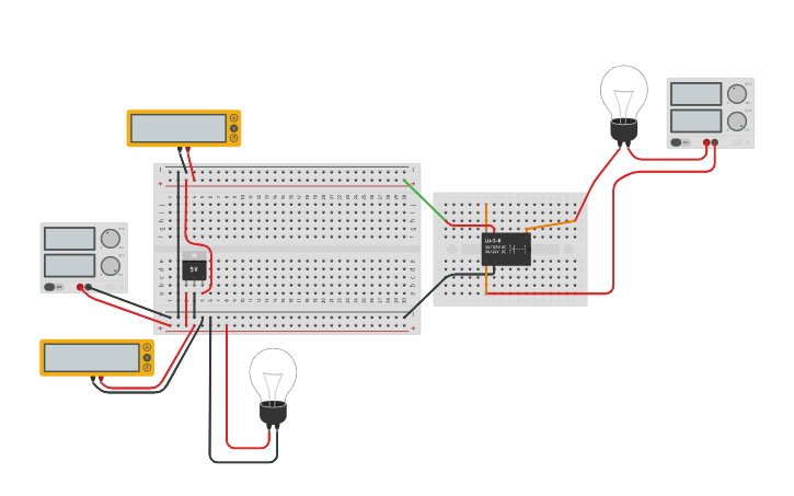 Circuit Design Example Simple Relay Emergency Light Application