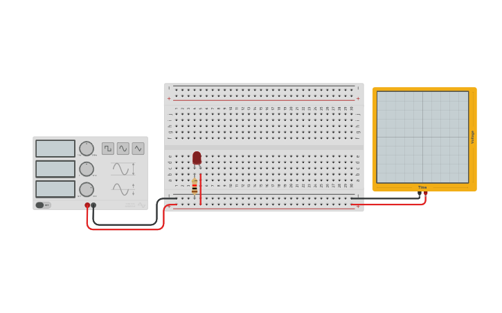 Circuit Design The Oscilloscope Tinkercad