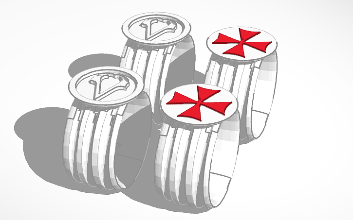 3D design Copy of Assassins creed and Templar ring - Tinkercad