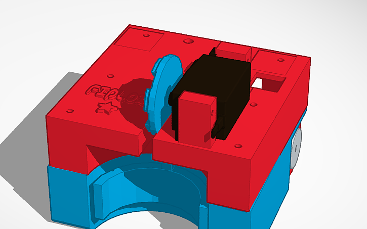 3D design Robot Soccer G1 - Tinkercad