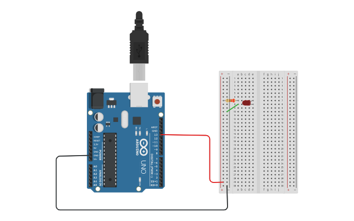 Circuit design Arduino 1 | Tinkercad