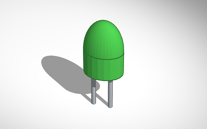 3D design LED - Tinkercad