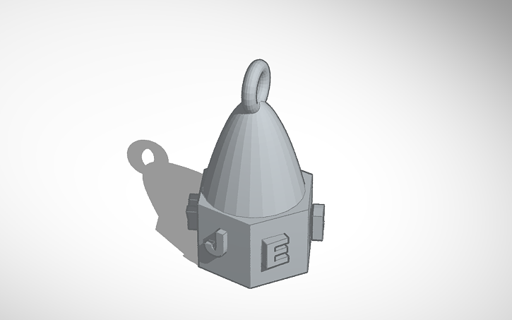 3D design jeremy_Key Chain - Tinkercad