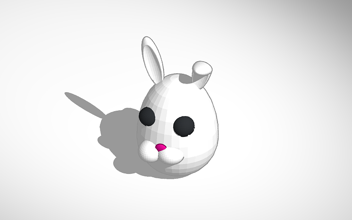3D design Bunny | Tinkercad