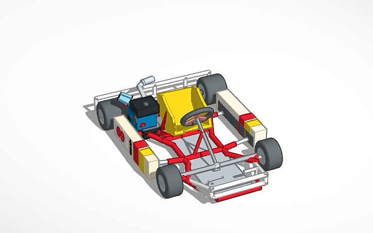 3D design 212 Racing Go Kart | Tinkercad