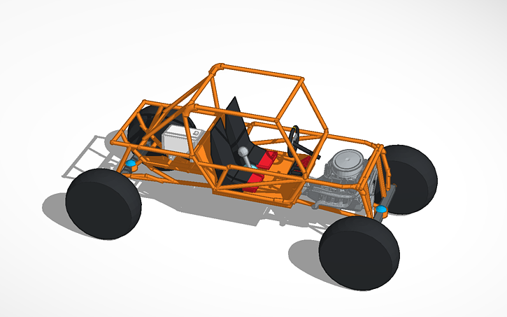 3D design rock crawler - Tinkercad
