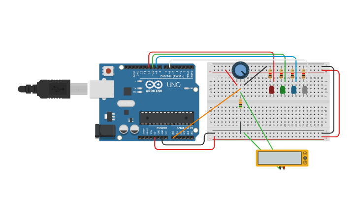 Circuit Design Potentiometer And Analogread Lab 9 4 Tinkercad