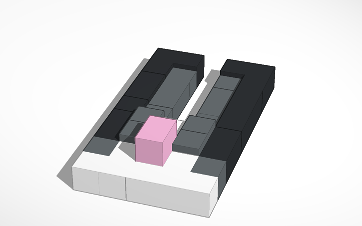 3D design Minecraft Toast Bunny Face | Tinkercad