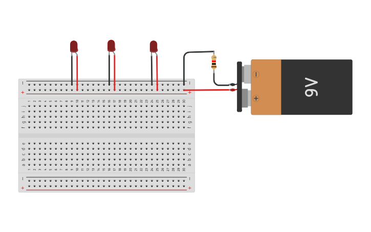 Circuit Design Breadboard Circuit Tinkercad