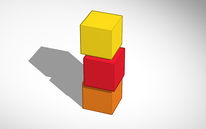 3d Design Blocks Tinkercad