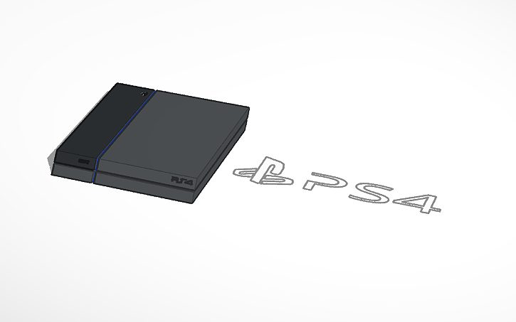 3D design ps4 - Tinkercad