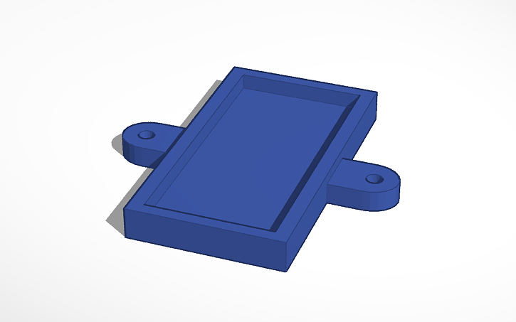 3D design DC-DC step down mount | Tinkercad