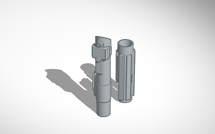 3D design Darth Vader's Lightsaber - Tinkercad