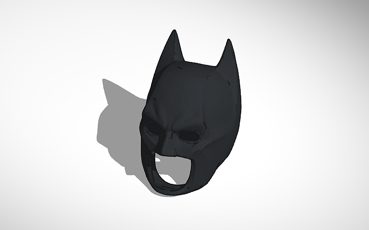 3D design Batman Dark Knight Mask - Tinkercad