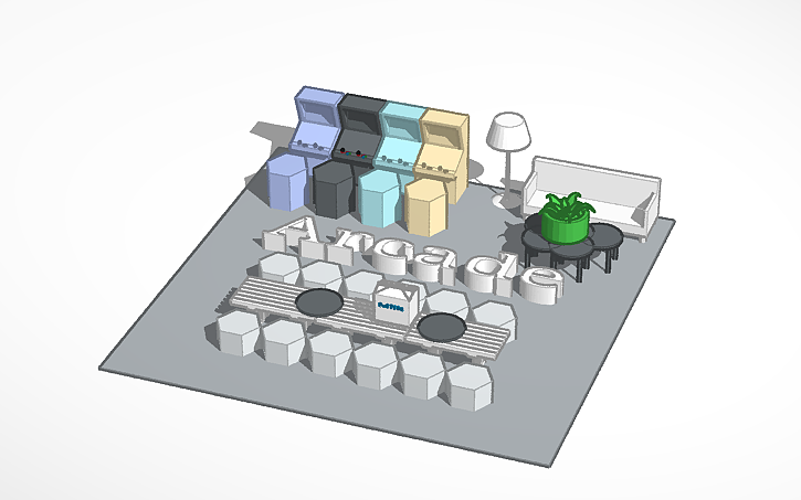 3D design Arcade - Tinkercad