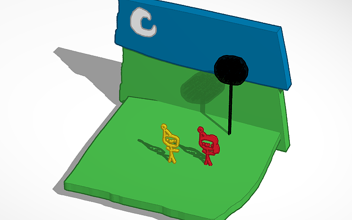 3D design New years ball drop - Tinkercad