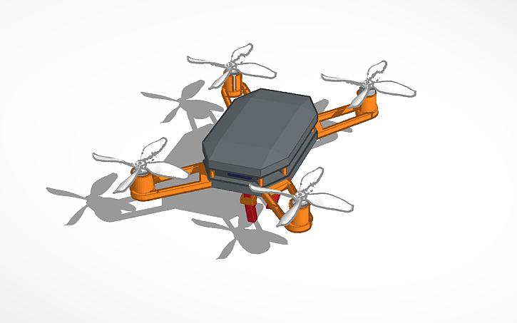 3D design Drone Project 2020 - Tinkercad