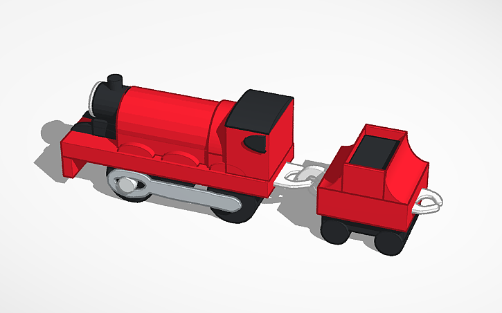 3D design Trackmaster James - Tinkercad
