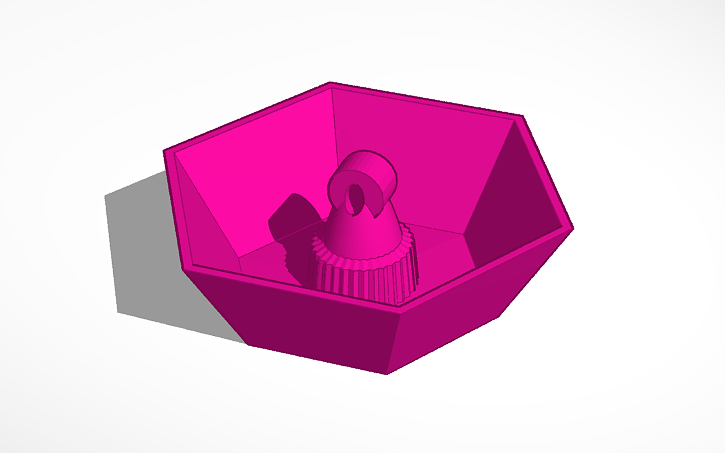 3D design Bird _Feeder_Ant_Trap - Tinkercad