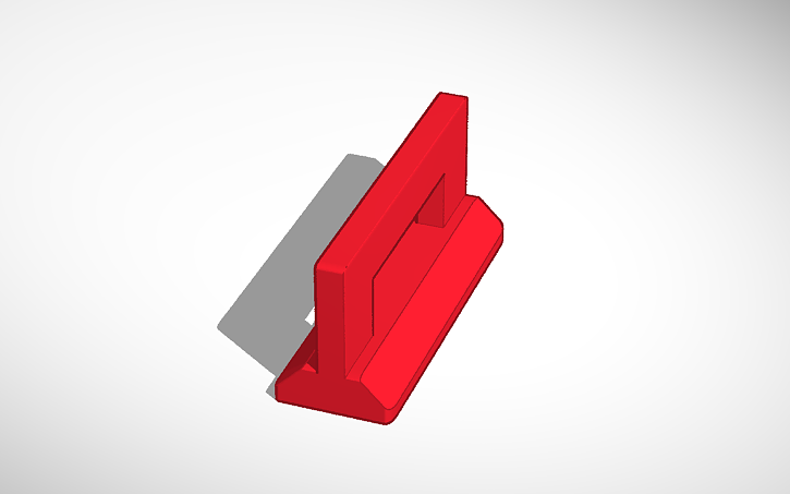 3D design Piper PA-24 Comanche Curtain Rail Slider - Tinkercad
