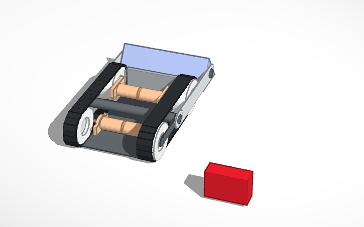 3D design Robot Sumo Valentina - Tinkercad