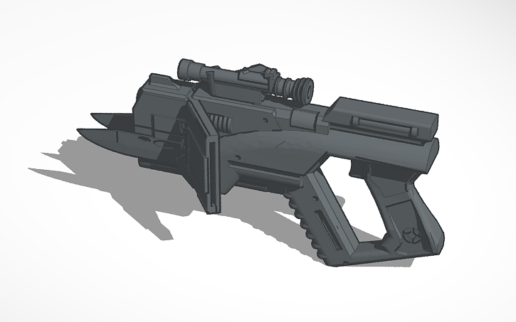 3D design Cypher industries MARK-V Blaster - Tinkercad