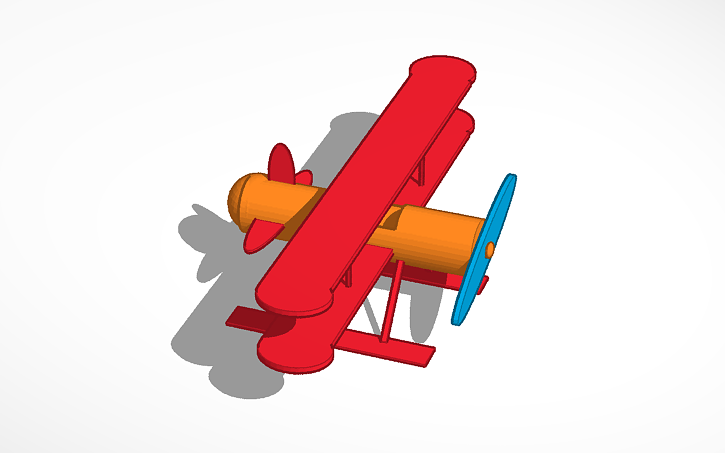 3d Design Plane Tinkercad