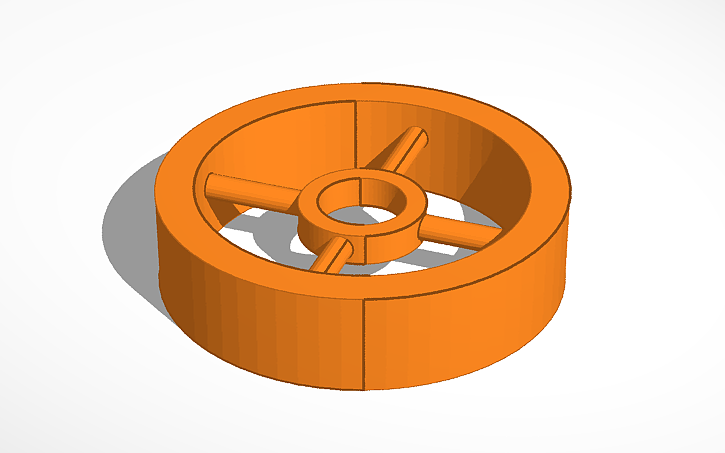 3D design Wheel - Tinkercad