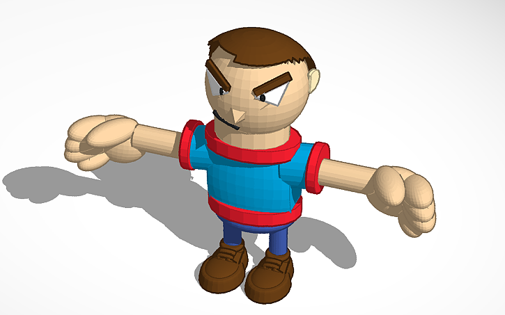 3D design Hunter (the fight) | Tinkercad