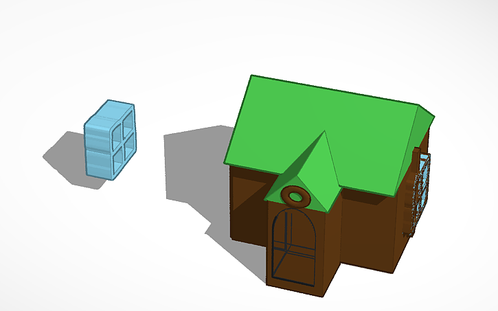 3D design gingerbread house | Tinkercad