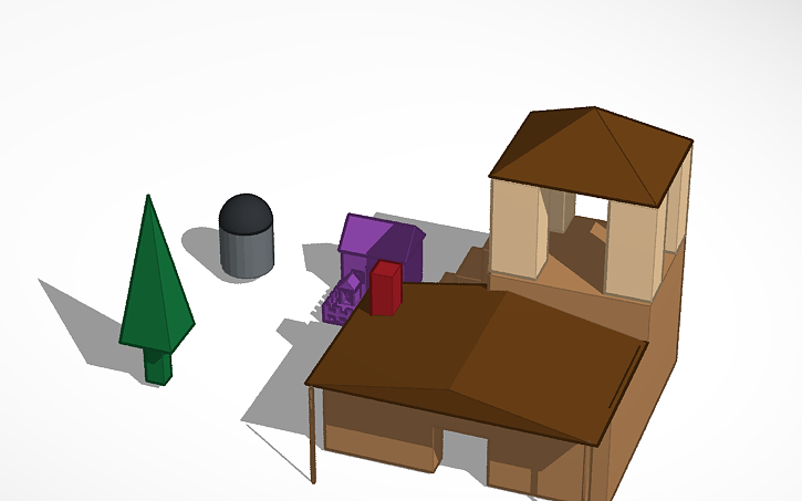 3D design the church of jesus | Tinkercad