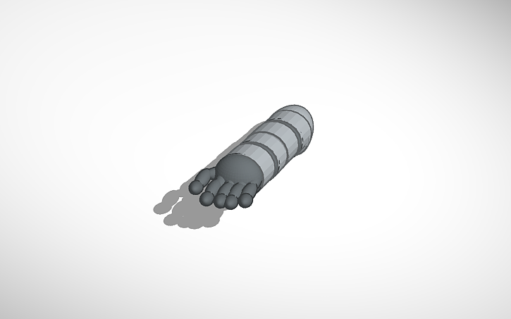 3D design robot hand - Tinkercad