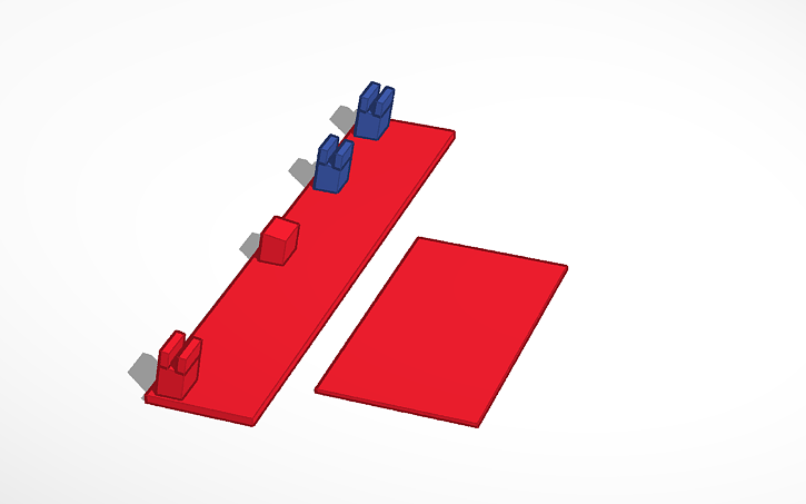 3D design Binary Clock - Tinkercad