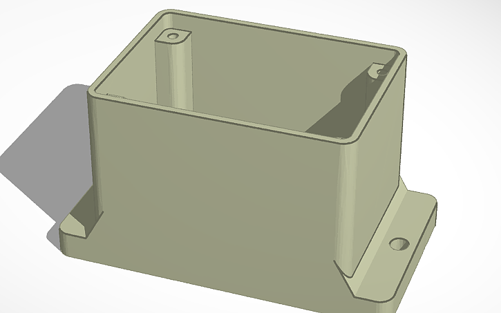 3D design Project Box - Tinkercad