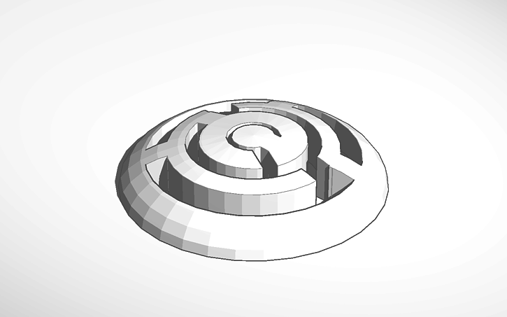 3D design technical piece - Tinkercad