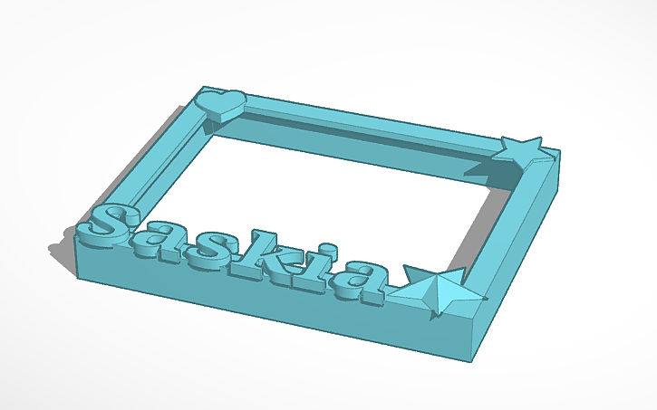 3D design Frame - Tinkercad