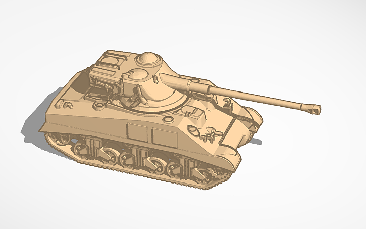 3D design AMX M4A1/FL10 - Tinkercad
