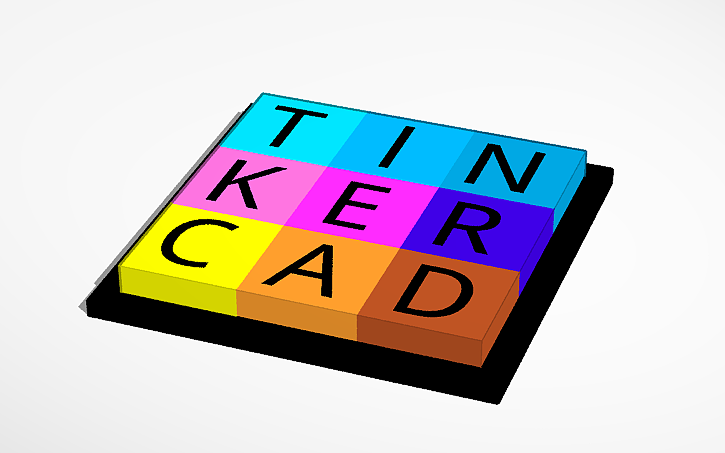 3D design Inverted Tinkercad sign!! - Tinkercad