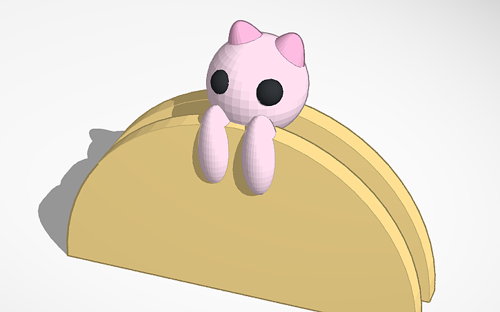 3D design Kitty taco! - Tinkercad