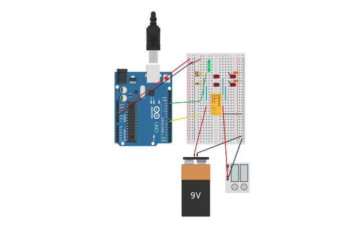 Circuit design DPDT - Milkowski | Tinkercad