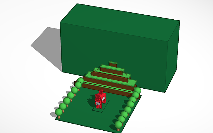 3D design champivaca de minicraf - Tinkercad