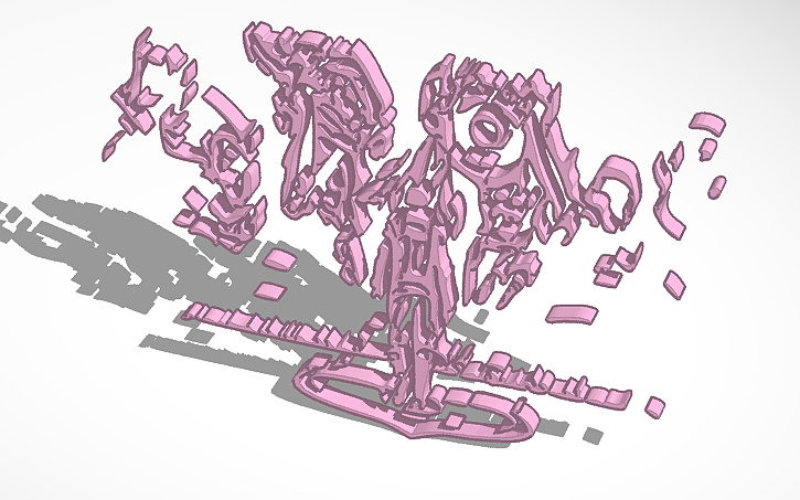 3D design Messi - Tinkercad