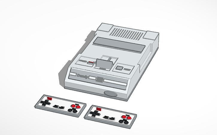 3D design Dendy Junior - Tinkercad