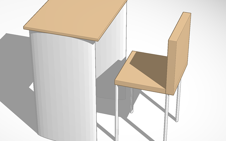 3D design North Woods-Michelle's desk | Tinkercad