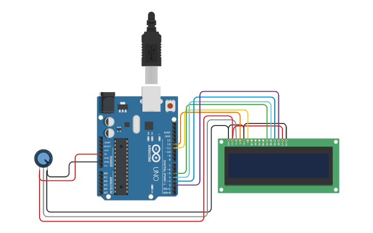 Circuit design Job 15 Sketch 8 - Tinkercad