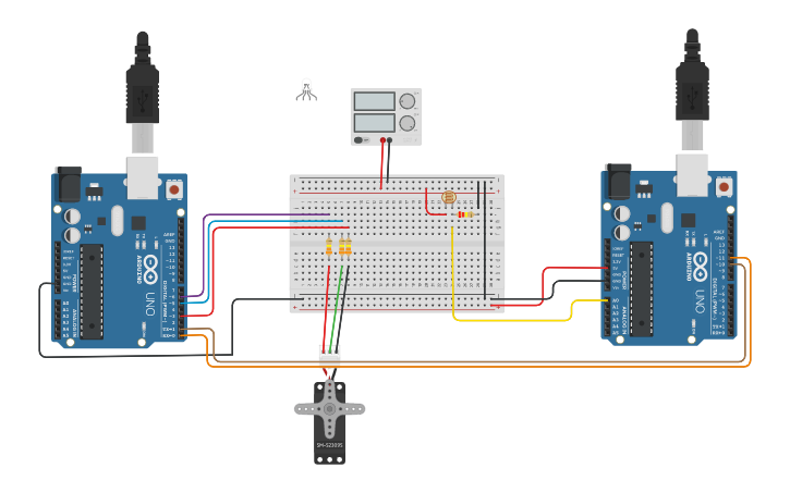 Circuit design 2nd practica | Tinkercad